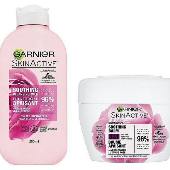 Garnier | Skincare | Set Garnier Skinactive Cleansing Milk Balm | Poshmark